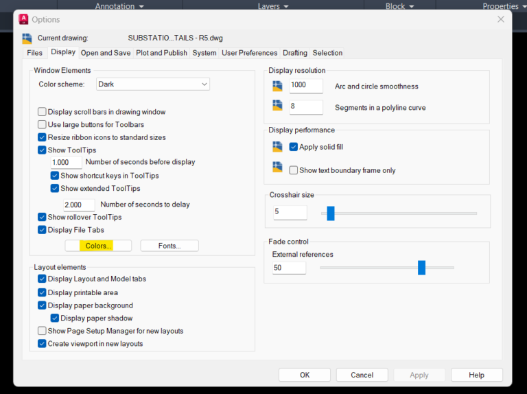 How to change background color in AutoCAD - Easy Method - Autocad ...