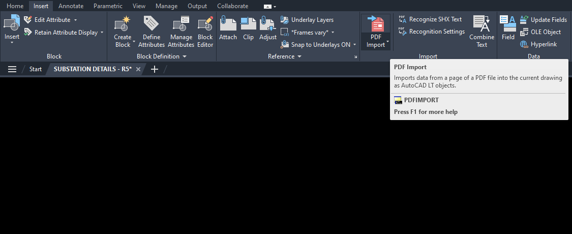 How to insert a PDF into AutoCAD - Autocad Everything