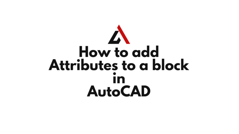 How to add attributes to a block in AutoCAD - Autocad Everything