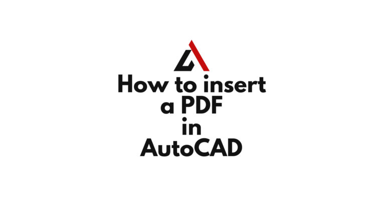 How to insert a PDF into AutoCAD - Autocad Everything