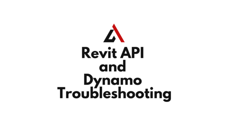 Revit Api And Dynamo Troubleshooting How To Debug And Fix Issues With
