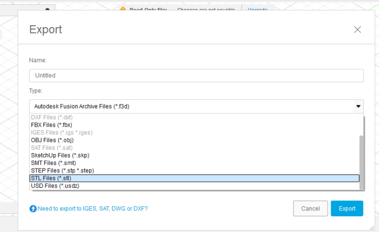 Fusion 360 STL Export – Complete Guide to Exporting Models for 3D Printing and Fabrication ...